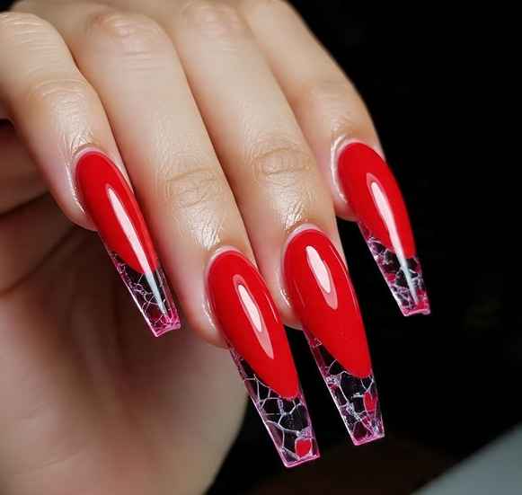 40 Best Red French Tip Nails to Unlock Your Fierce Look