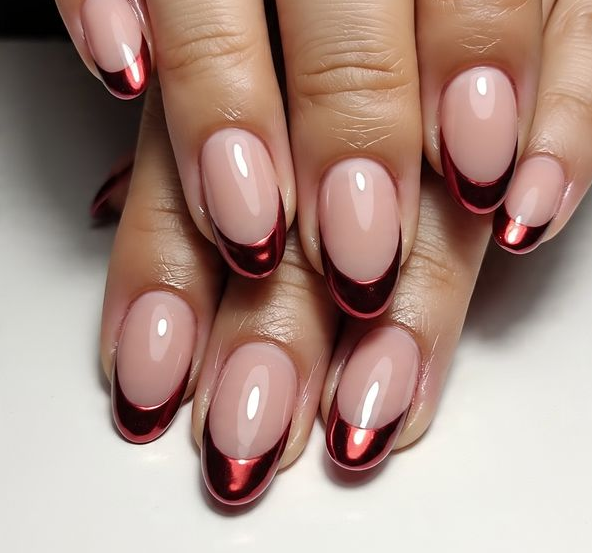 40 Best Red French Tip Nails to Unlock Your Fierce Look