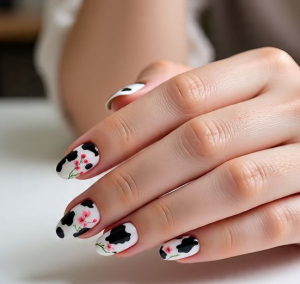 Full Cow Print Nails Guide + 40 Stunning Ideas You’ll Need