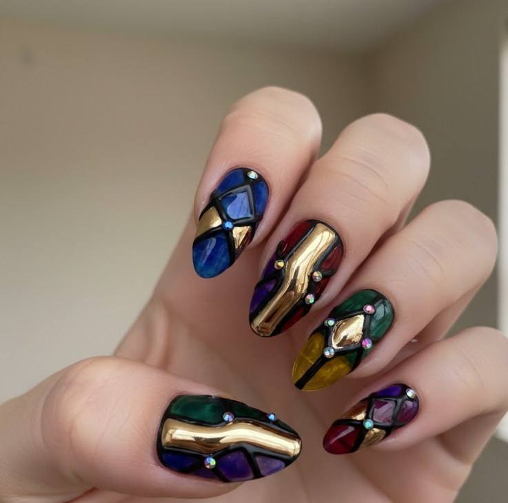 40 Gold Chrome Nail Ideas That Shine Brighter Than Your Jewelry